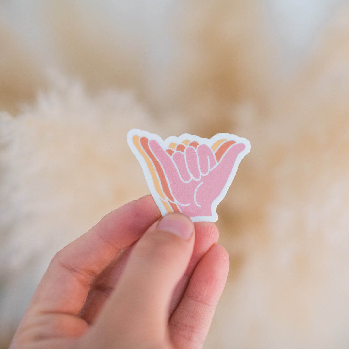 Mini Shaka Rainbow Sticker – Esplanade Brand